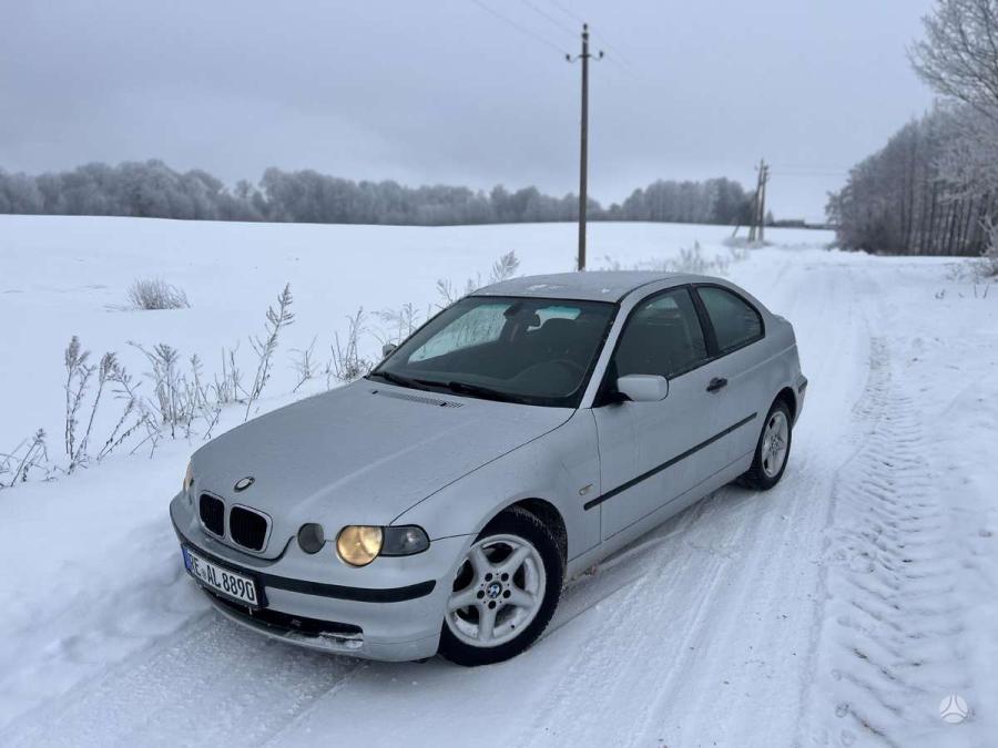 Pelēks BMW 316 2003 Kelmė, ar dzinēja tilpumu 1.60 L un nobraukumu 195 tūkst. km par 1450 €, foto 3 vietnē AUTOMOTO.COM.LV