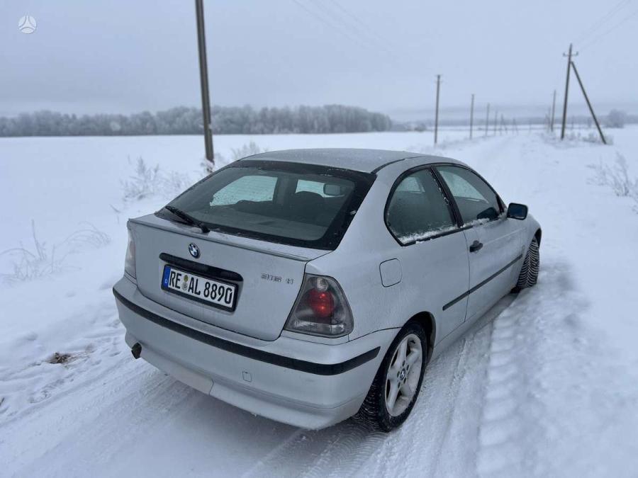 Pelēks BMW 316 2003 Kelmė, ar dzinēja tilpumu 1.60 L un nobraukumu 195 tūkst. km par 1450 €, foto 6 vietnē AUTOMOTO.COM.LV