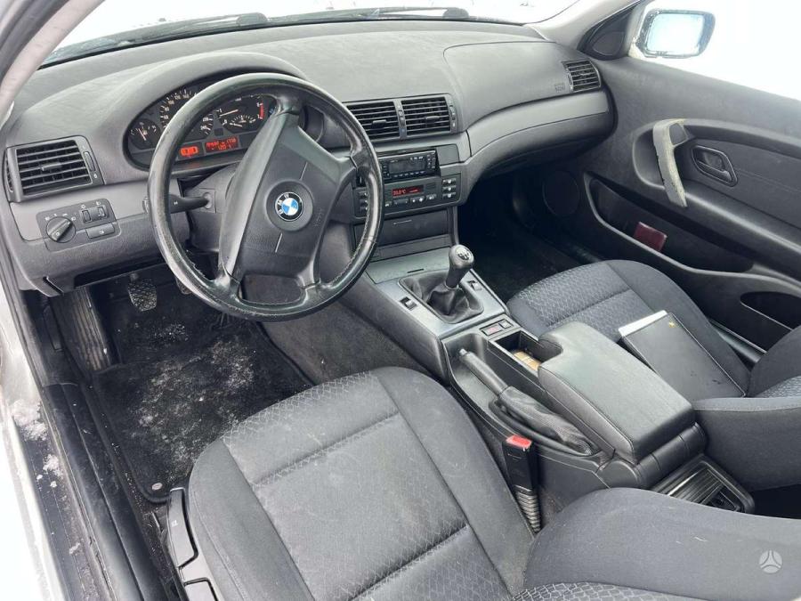 Pelēks BMW 316 2003 Kelmė, ar dzinēja tilpumu 1.60 L un nobraukumu 195 tūkst. km par 1450 €, foto 8 vietnē AUTOMOTO.COM.LV
