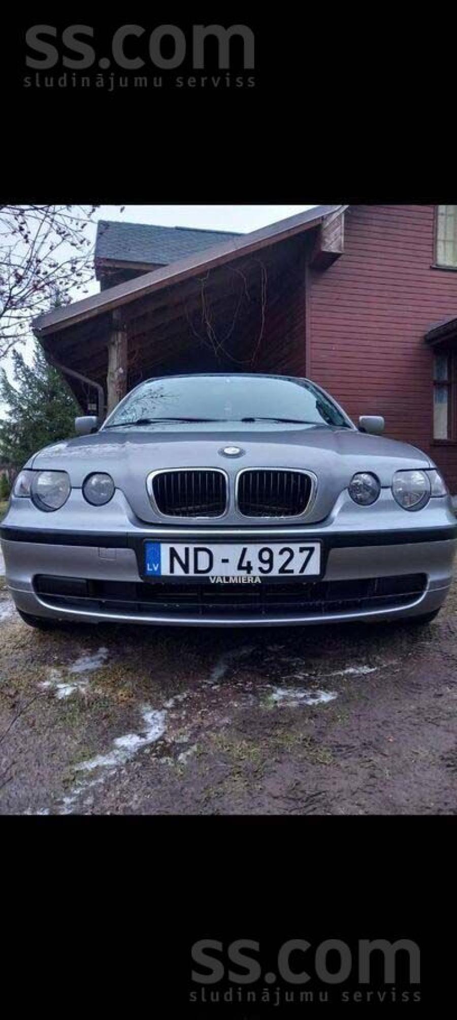 Grey BMW 316 2004 in Valmiera, with an engine capacity of 1.80 L and mileage of 250 thousand km for 8950 €, photo 1 on AUTOMOTO.COM.LV