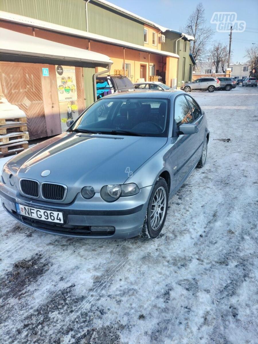 Grey BMW 316 2004 in Kaunas, with an engine capacity of 1.80 L and mileage of 169 thousand km for 1800 €, photo 1 on AUTOMOTO.COM.LV