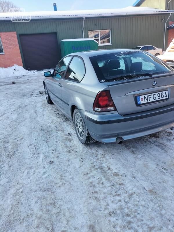 Grey BMW 316 2004 in Kaunas, with an engine capacity of 1.80 L and mileage of 169 thousand km for 1800 €, photo 2 on AUTOMOTO.COM.LV