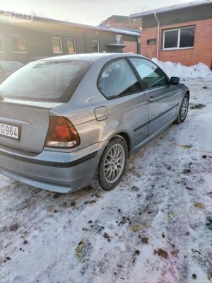 Grey BMW 316 2004 in Kaunas, with an engine capacity of 1.80 L and mileage of 169 thousand km for 1800 €, photo 3 on AUTOMOTO.COM.LV