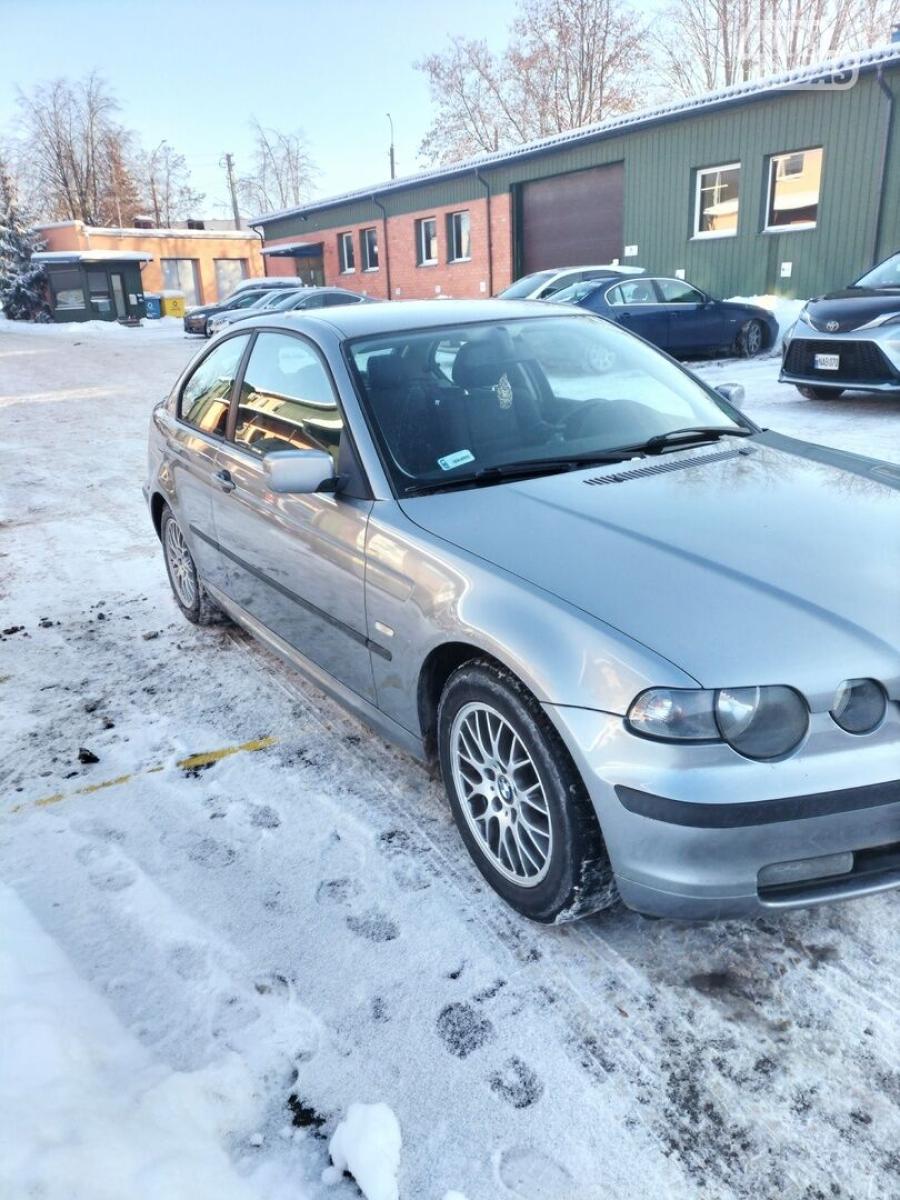 Grey BMW 316 2004 in Kaunas, with an engine capacity of 1.80 L and mileage of 169 thousand km for 1800 €, photo 4 on AUTOMOTO.COM.LV