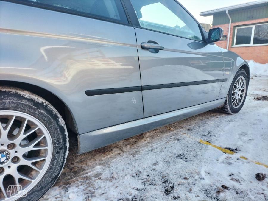 Grey BMW 316 2004 in Kaunas, with an engine capacity of 1.80 L and mileage of 169 thousand km for 1800 €, photo 8 on AUTOMOTO.COM.LV