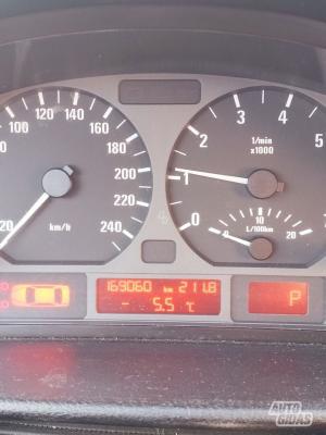 Grey BMW 316 2004 in Kaunas, with an engine capacity of 1.80 L and mileage of 169 thousand km for 1800 €, photo 10 on AUTOMOTO.COM.LV