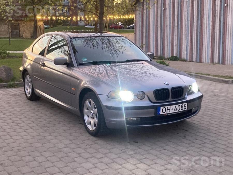 Grey BMW 316 2004 in Ogre, with an engine capacity of 1.80 L and mileage of 252 thousand km for 2000 €, photo 1 on AUTOMOTO.COM.LV