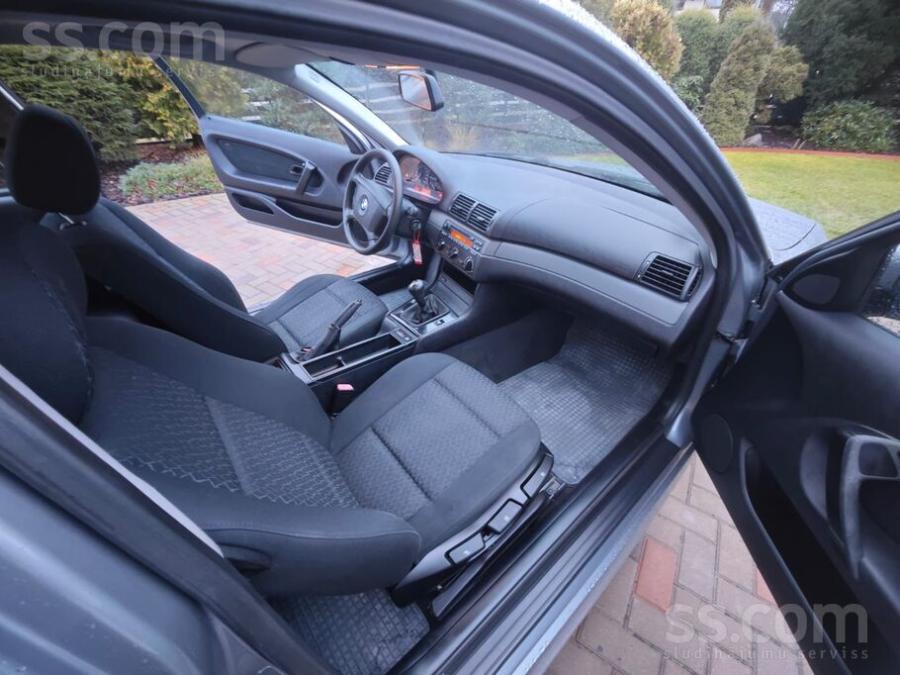 Grey BMW 316 2004 in Ogre, with an engine capacity of 1.80 L and mileage of 252 thousand km for 2000 €, photo 7 on AUTOMOTO.COM.LV