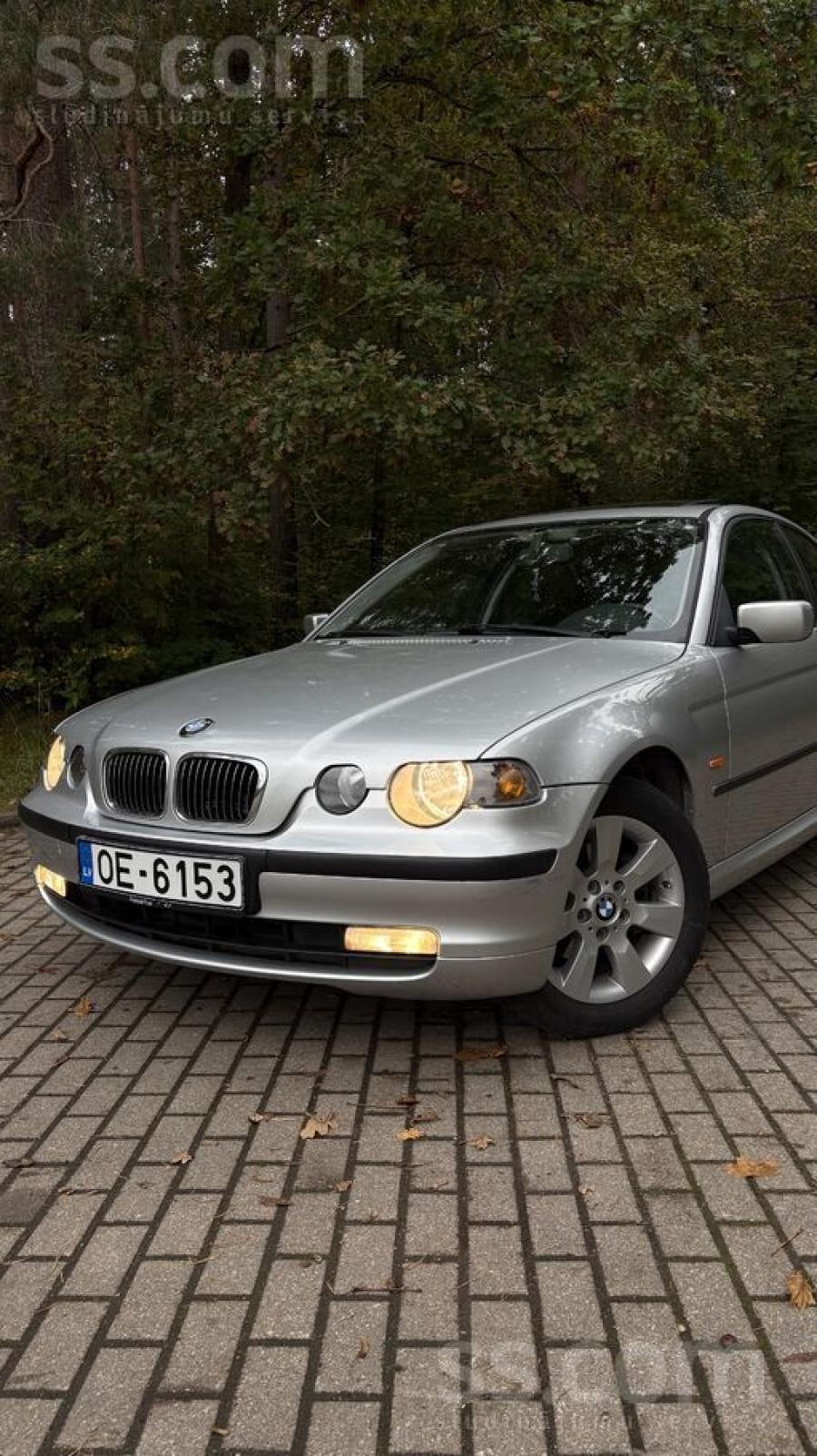 Grey BMW 316 2004 in Jurmala, with an engine capacity of 1.80 L and mileage of 286 thousand km for 2200 €, photo 1 on AUTOMOTO.COM.LV