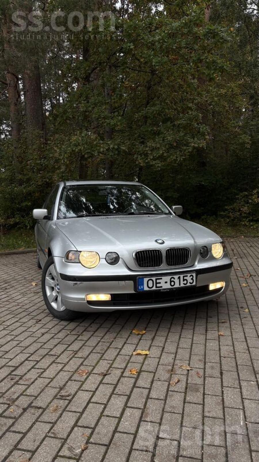 Grey BMW 316 2004 in Jurmala, with an engine capacity of 1.80 L and mileage of 286 thousand km for 2200 €, photo 3 on AUTOMOTO.COM.LV
