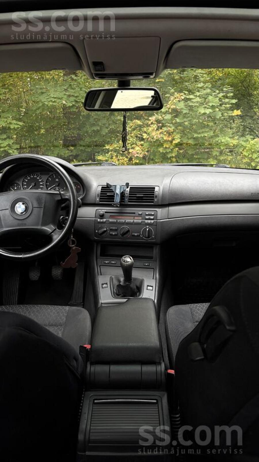 Grey BMW 316 2004 in Jurmala, with an engine capacity of 1.80 L and mileage of 286 thousand km for 2200 €, photo 7 on AUTOMOTO.COM.LV