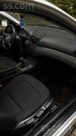 Grey BMW 316 2004 in Jurmala, with an engine capacity of 1.80 L and mileage of 286 thousand km for 2200 €, photo 8 on AUTOMOTO.COM.LV