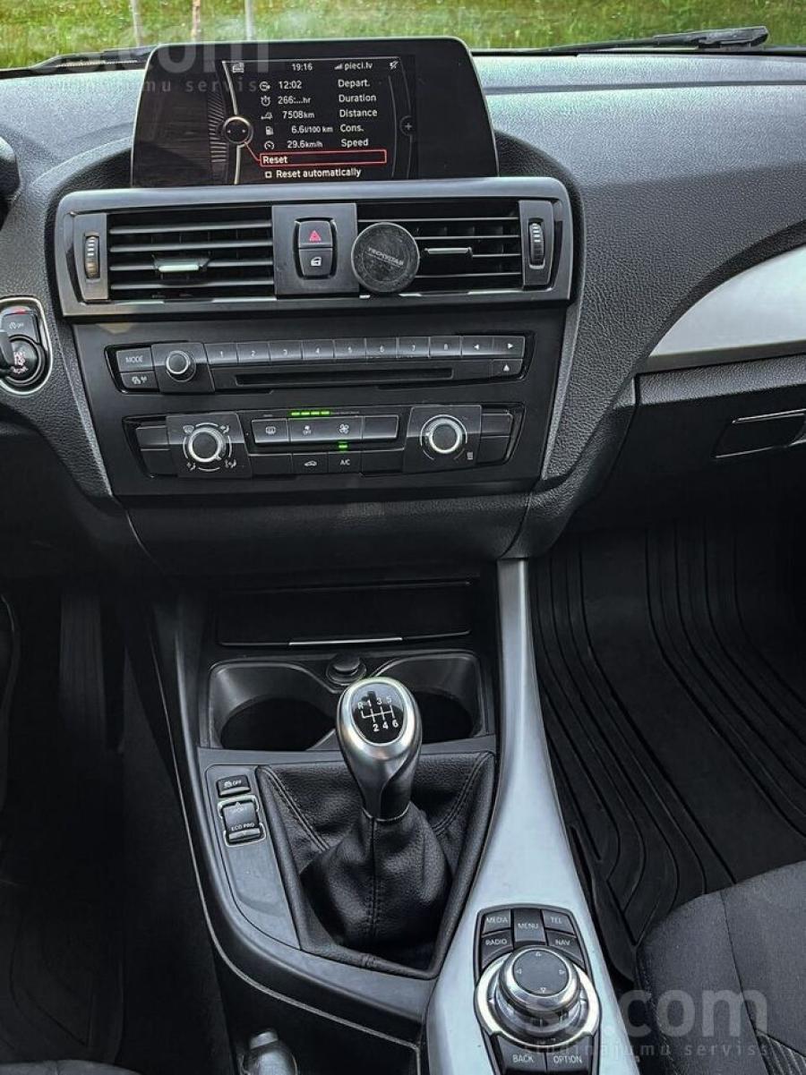Grey BMW 316 2014 in Riga, with an engine capacity of 1.60 L and mileage of 277 thousand km for 5900 €, photo 7 on AUTOMOTO.COM.LV