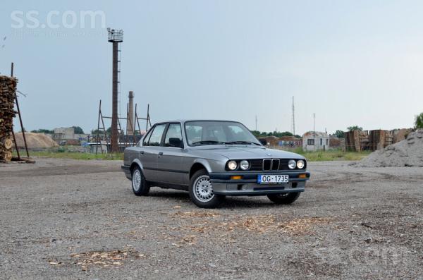 Pelēks BMW 316 1988 Rīga, ar dzinēja tilpumu 1.60 L un nobraukumu 126 tūkst. km par 7800 €, foto 1 vietnē AUTOMOTO.COM.LV
