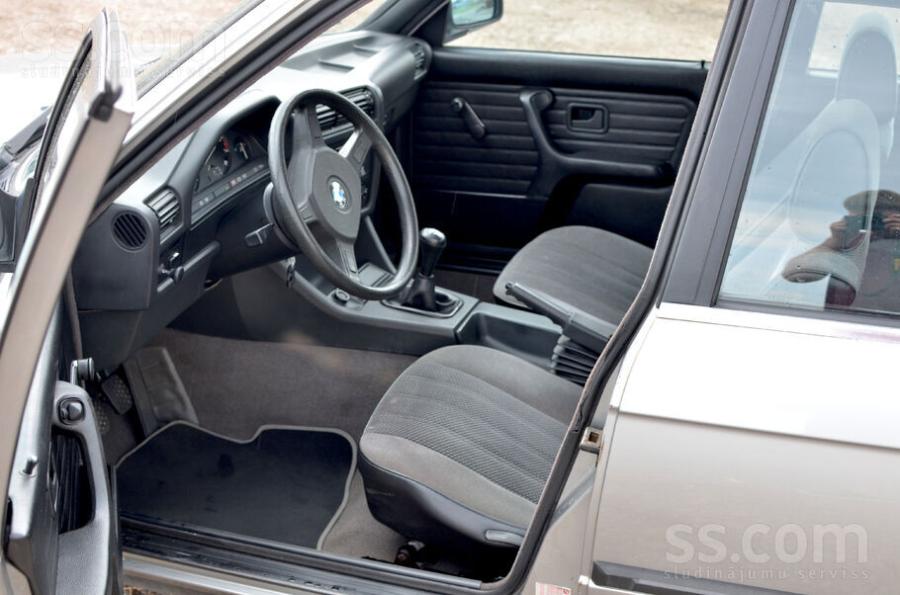 Pelēks BMW 316 1988 Rīga, ar dzinēja tilpumu 1.60 L un nobraukumu 126 tūkst. km par 7800 €, foto 8 vietnē AUTOMOTO.COM.LV