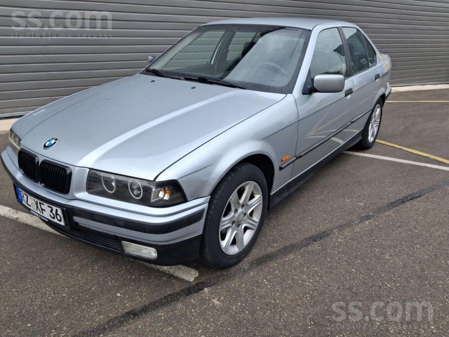 Pelēks BMW 316 1997 Rīga, ar dzinēja tilpumu 1.60 L un nobraukumu 196 tūkst. km par 2500 €, foto 3 vietnē AUTOMOTO.COM.LV