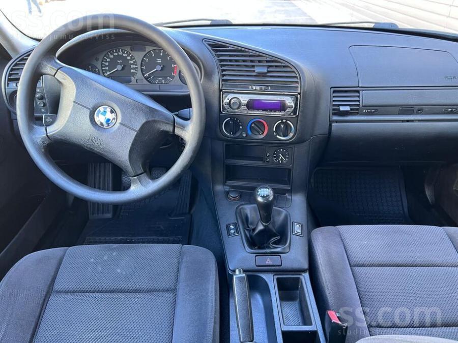 Pelēks BMW 316 1997 Rīga, ar dzinēja tilpumu 1.60 L un nobraukumu 196 tūkst. km par 2500 €, foto 15 vietnē AUTOMOTO.COM.LV