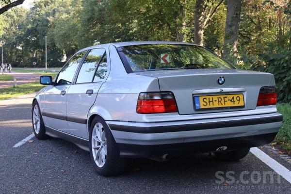 Pelēks BMW 316 1997 Saldus, ar dzinēja tilpumu 1.60 L un nobraukumu 219 tūkst. km par 4245 €, foto 9 vietnē AUTOMOTO.COM.LV