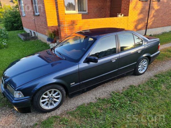 Pelēks BMW 316 1998 Rīga, ar dzinēja tilpumu 1.60 L un nobraukumu 312 tūkst. km par 4990 €, foto 2 vietnē AUTOMOTO.COM.LV