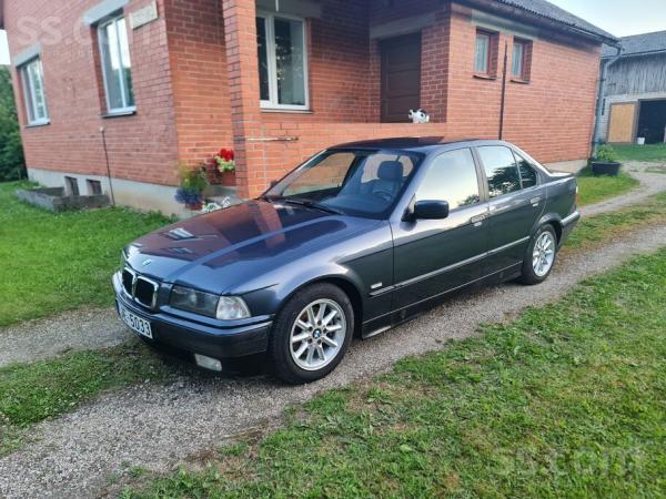 Pelēks BMW 316 1998 Rīga, ar dzinēja tilpumu 1.60 L un nobraukumu 312 tūkst. km par 4990 €, foto 3 vietnē AUTOMOTO.COM.LV