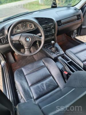 Grey BMW 316 1998 in Riga, with an engine capacity of 1.60 L and mileage of 312 thousand km for 4990 €, photo 9 on AUTOMOTO.COM.LV