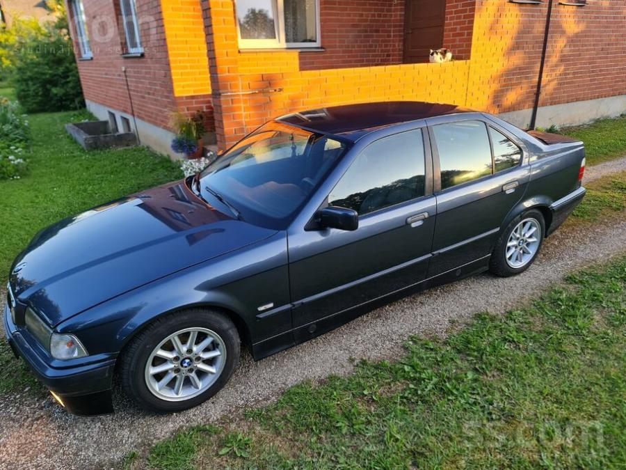 Pelēks BMW 316 1998 Rīga, ar dzinēja tilpumu 1.60 L un nobraukumu 312 tūkst. km par 4990 €, foto 3 vietnē AUTOMOTO.COM.LV