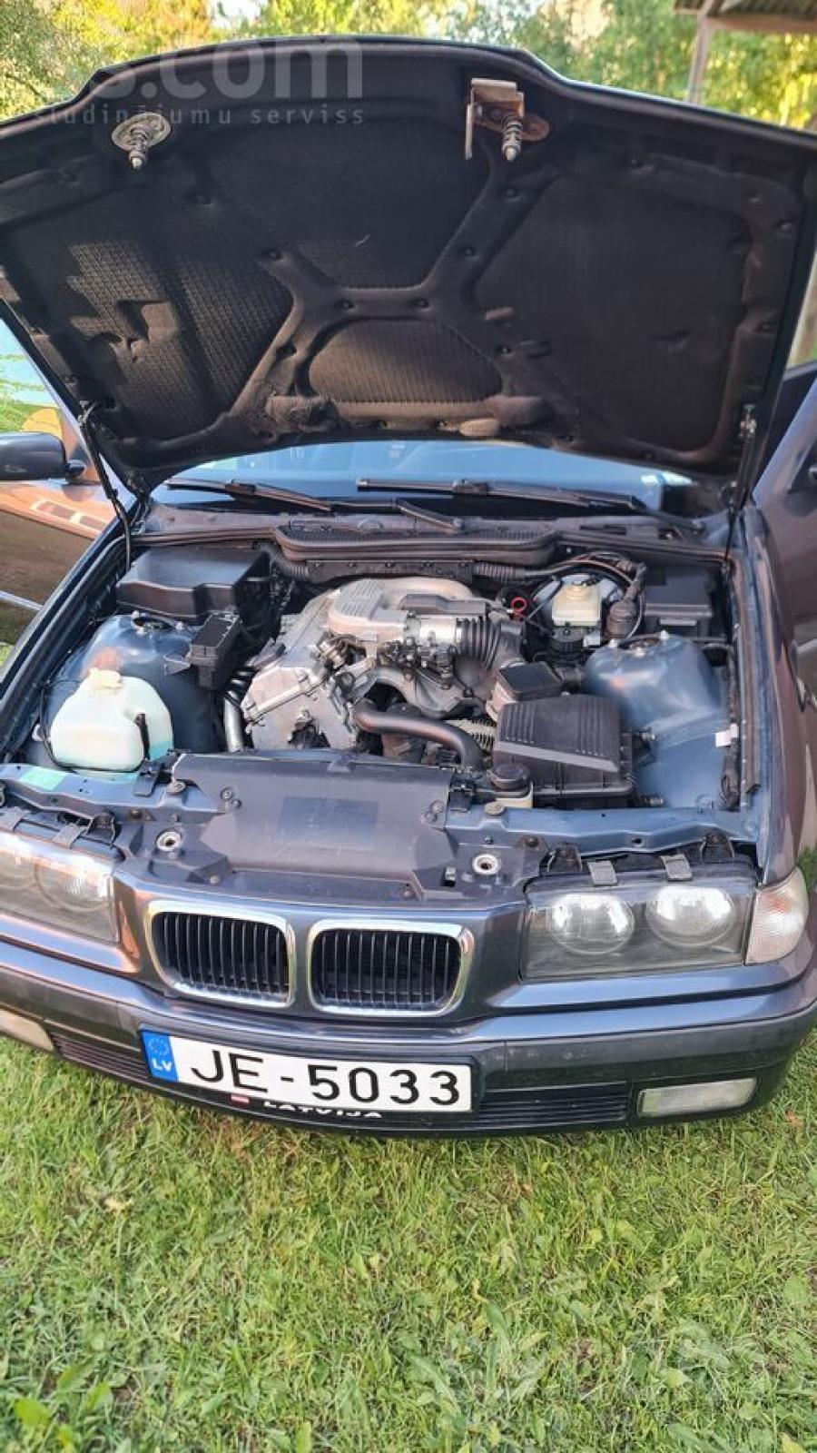Pelēks BMW 316 1998 Rīga, ar dzinēja tilpumu 1.60 L un nobraukumu 312 tūkst. km par 4990 €, foto 8 vietnē AUTOMOTO.COM.LV