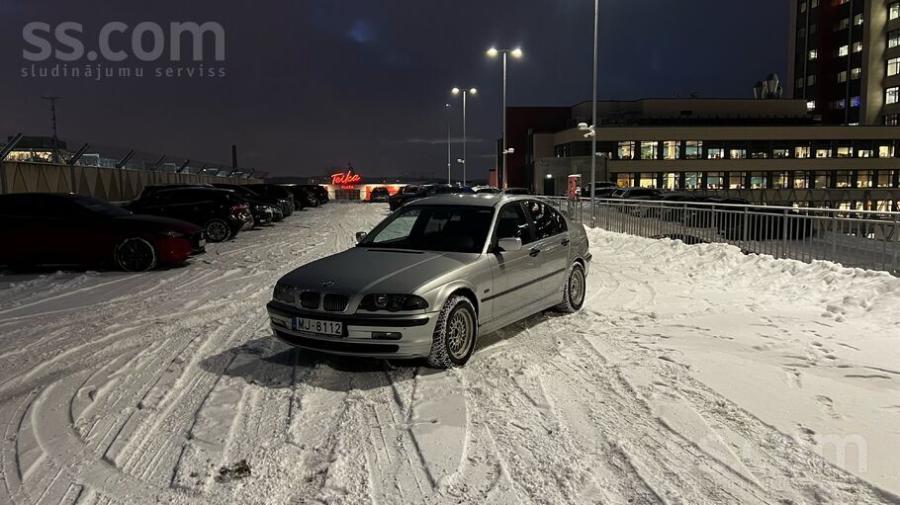 Grey BMW 316 1999 in Riga, with an engine capacity of 1.90 L and mileage of 386 thousand km for 2000 €, photo 1 on AUTOMOTO.COM.LV