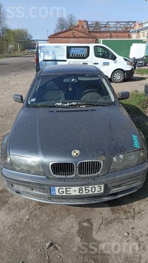Grey BMW 316 1999 in Liepaja, with an engine capacity of 2.50 L and mileage of 314 thousand km for 1400 €, photo  on AUTOMOTO.COM.LV