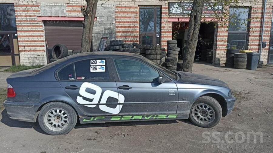 Pelēks BMW 316 1999 Liepāja, ar dzinēja tilpumu 2.50 L un nobraukumu 314 tūkst. km par 1400 €, foto 5 vietnē AUTOMOTO.COM.LV