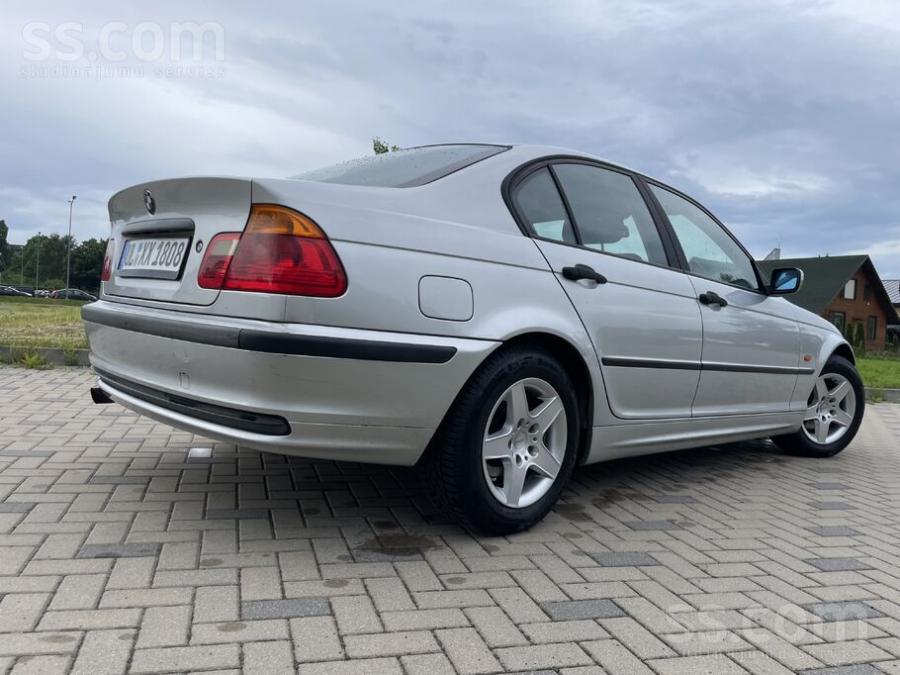 Grey BMW 316 1999 in Riga, with an engine capacity of 1.90 L and mileage of 178 thousand km for 2350 €, photo 3 on AUTOMOTO.COM.LV