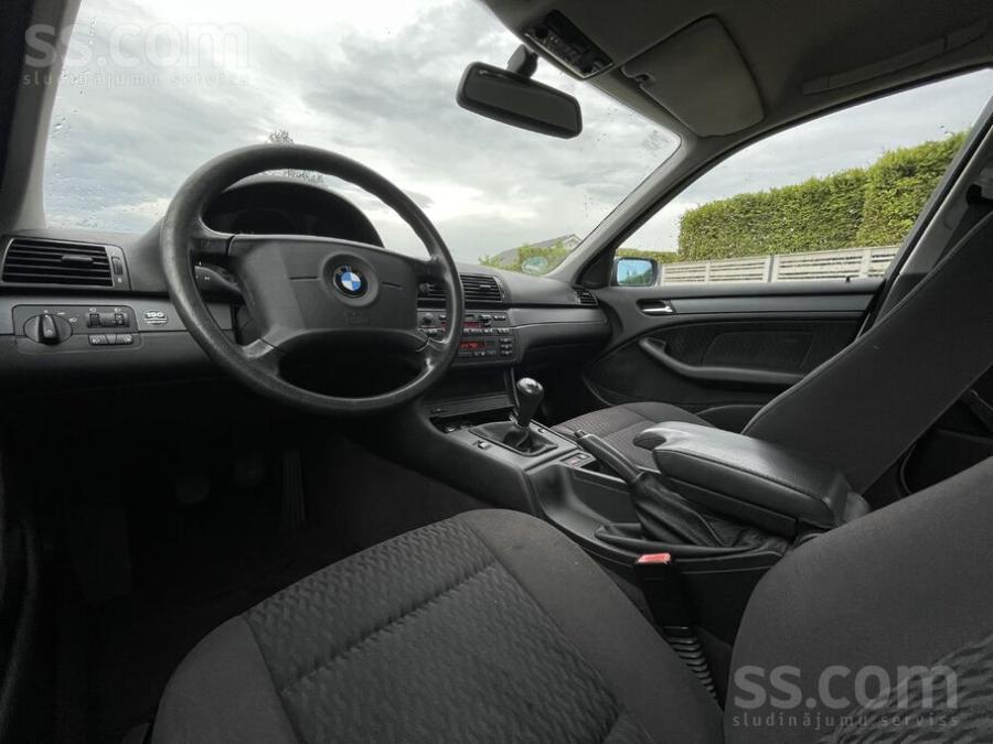 Grey BMW 316 1999 in Riga, with an engine capacity of 1.90 L and mileage of 178 thousand km for 2350 €, photo 6 on AUTOMOTO.COM.LV