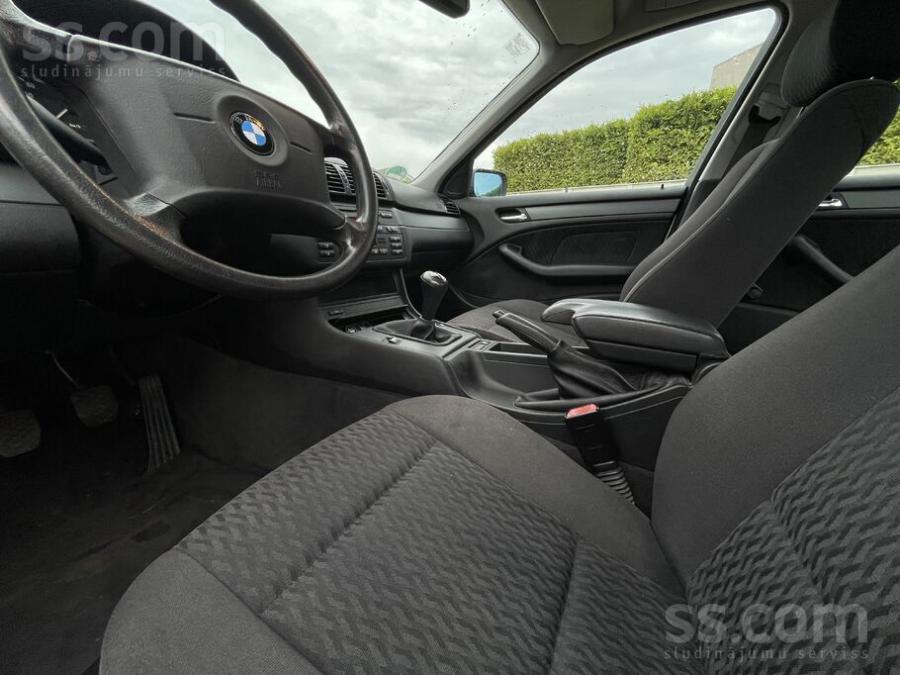 Grey BMW 316 1999 in Riga, with an engine capacity of 1.90 L and mileage of 178 thousand km for 2350 €, photo 7 on AUTOMOTO.COM.LV