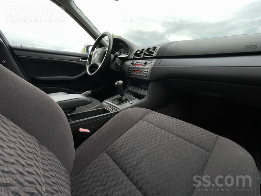 Grey BMW 316 1999 in Riga, with an engine capacity of 1.90 L and mileage of 178 thousand km for 2350 €, photo 12 on AUTOMOTO.COM.LV