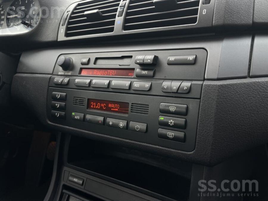 Grey BMW 316 1999 in Riga, with an engine capacity of 1.90 L and mileage of 178 thousand km for 2350 €, photo 15 on AUTOMOTO.COM.LV
