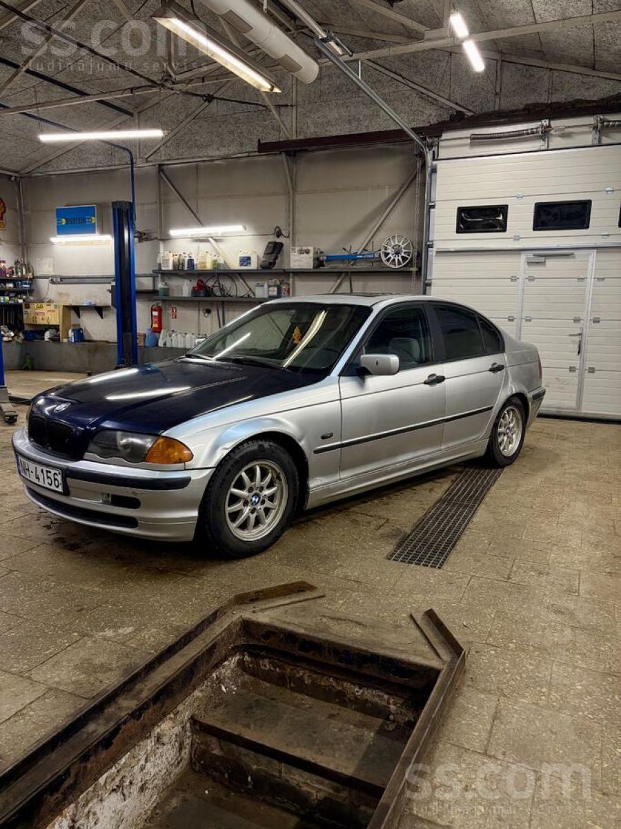 Pelēks BMW 316 1999 Rīga, ar dzinēja tilpumu 1.90 L un nobraukumu 299 tūkst. km par 1750 €, foto 1 vietnē AUTOMOTO.COM.LV