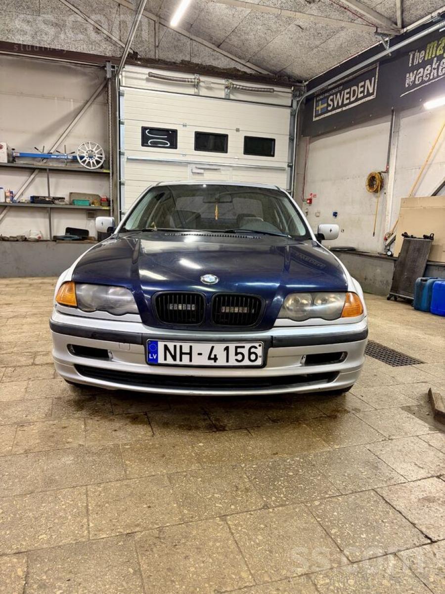 Pelēks BMW 316 1999 Rīga, ar dzinēja tilpumu 1.90 L un nobraukumu 299 tūkst. km par 1750 €, foto 3 vietnē AUTOMOTO.COM.LV