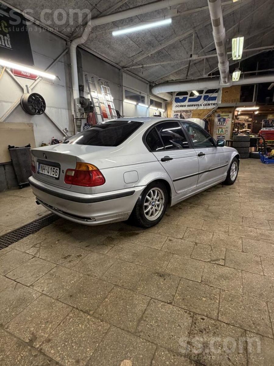 Pelēks BMW 316 1999 Rīga, ar dzinēja tilpumu 1.90 L un nobraukumu 299 tūkst. km par 1750 €, foto 6 vietnē AUTOMOTO.COM.LV