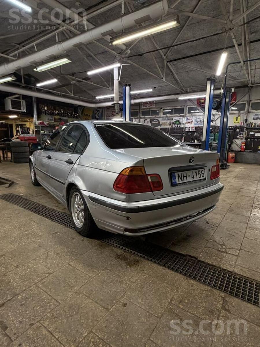 Pelēks BMW 316 1999 Rīga, ar dzinēja tilpumu 1.90 L un nobraukumu 299 tūkst. km par 1750 €, foto 7 vietnē AUTOMOTO.COM.LV
