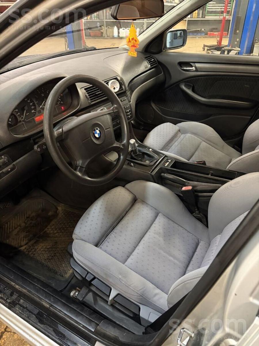 Pelēks BMW 316 1999 Rīga, ar dzinēja tilpumu 1.90 L un nobraukumu 299 tūkst. km par 1750 €, foto 10 vietnē AUTOMOTO.COM.LV