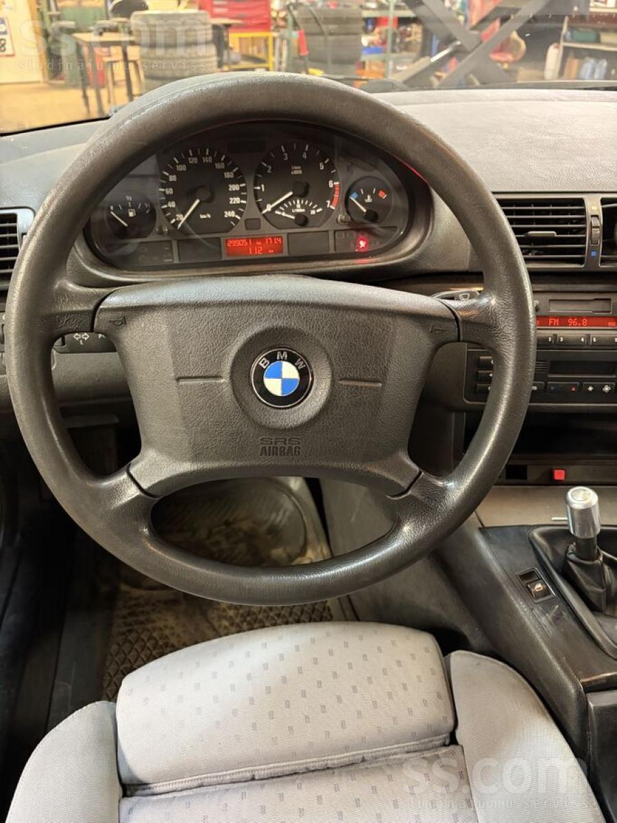 Pelēks BMW 316 1999 Rīga, ar dzinēja tilpumu 1.90 L un nobraukumu 299 tūkst. km par 1750 €, foto 11 vietnē AUTOMOTO.COM.LV