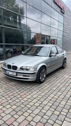 Grey BMW 316 2000 in Riga, with an engine capacity of 1.60 L and mileage of 268 thousand km for 1500 €, photo  on AUTOMOTO.COM.LV