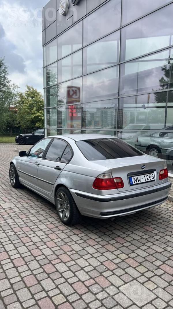 Pelēks BMW 316 2000 Rīga, ar dzinēja tilpumu 1.60 L un nobraukumu 268 tūkst. km par 1500 €, foto 4 vietnē AUTOMOTO.COM.LV