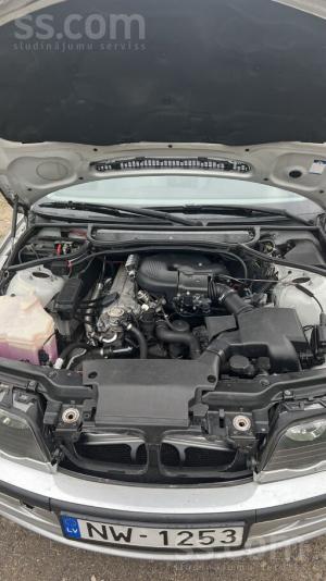 Grey BMW 316 2000 in Riga, with an engine capacity of 1.60 L and mileage of 268 thousand km for 1500 €, photo 9 on AUTOMOTO.COM.LV