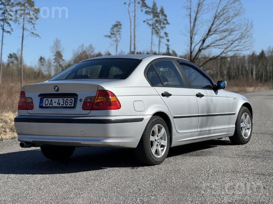 Grey BMW 316 2002 in Valmiera, with an engine capacity of 1.60 L and mileage of 0 thousand km for 5300 €, photo 6 on AUTOMOTO.COM.LV