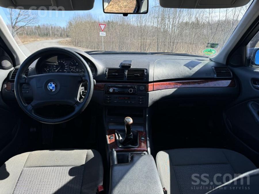 Grey BMW 316 2002 in Valmiera, with an engine capacity of 1.60 L and mileage of 0 thousand km for 5300 €, photo 12 on AUTOMOTO.COM.LV