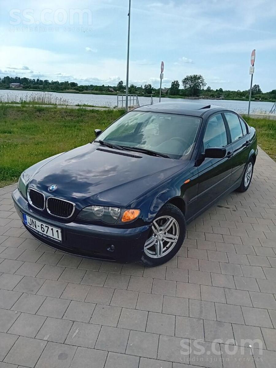 Grey BMW 316 2003 in Riga, with an engine capacity of 1.80 L and mileage of 310 thousand km for 1570 €, photo 1 on AUTOMOTO.COM.LV