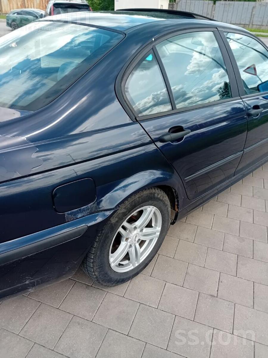 Grey BMW 316 2003 in Riga, with an engine capacity of 1.80 L and mileage of 310 thousand km for 1570 €, photo 5 on AUTOMOTO.COM.LV