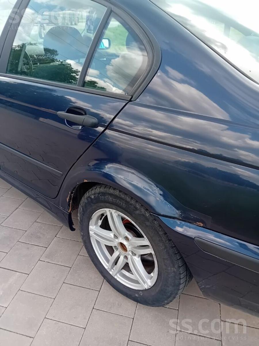 Grey BMW 316 2003 in Riga, with an engine capacity of 1.80 L and mileage of 310 thousand km for 1570 €, photo 11 on AUTOMOTO.COM.LV