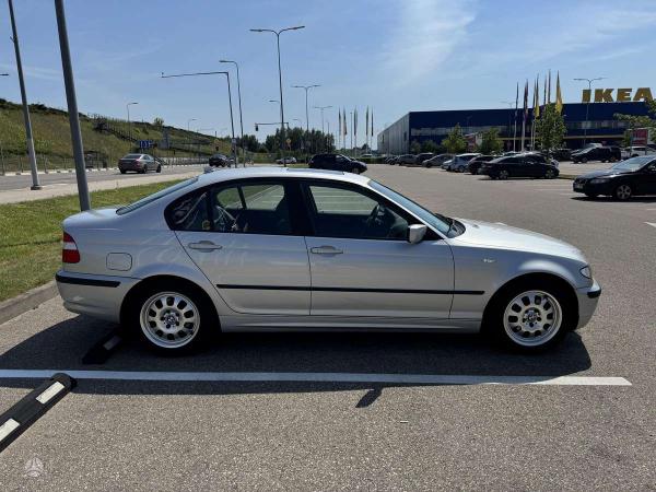 Grey BMW 316 2003 in Vilnius, with an engine capacity of 1.80 L and mileage of 126 thousand km for 2900 €, photo 4 on AUTOMOTO.COM.LV